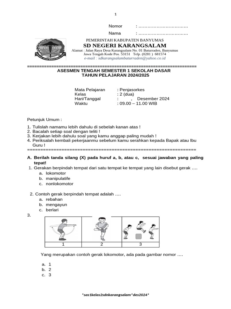 Sas GSL Kelas 2 | PDF