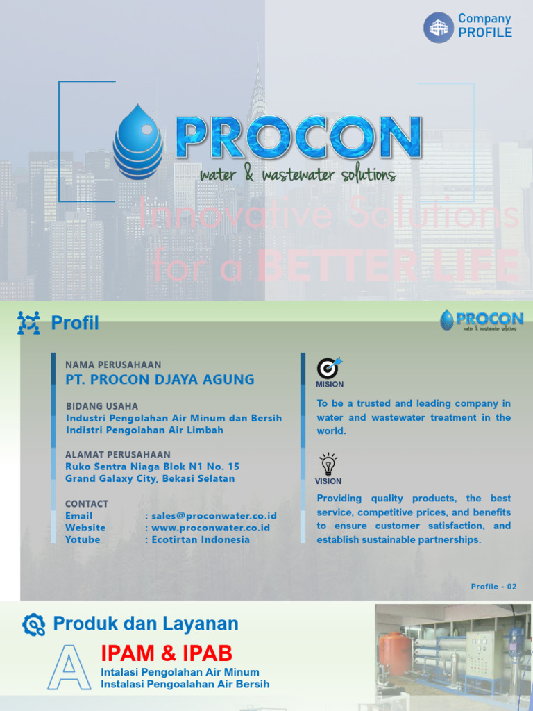 Procon Company Profile 2023 | PDF
