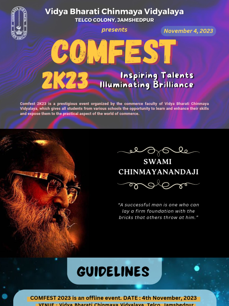 Comfest 2K23 | PDF