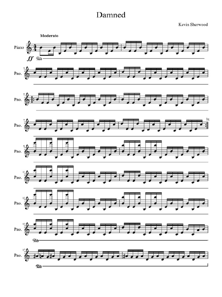 Kevin Sherwood - Damned | PDF