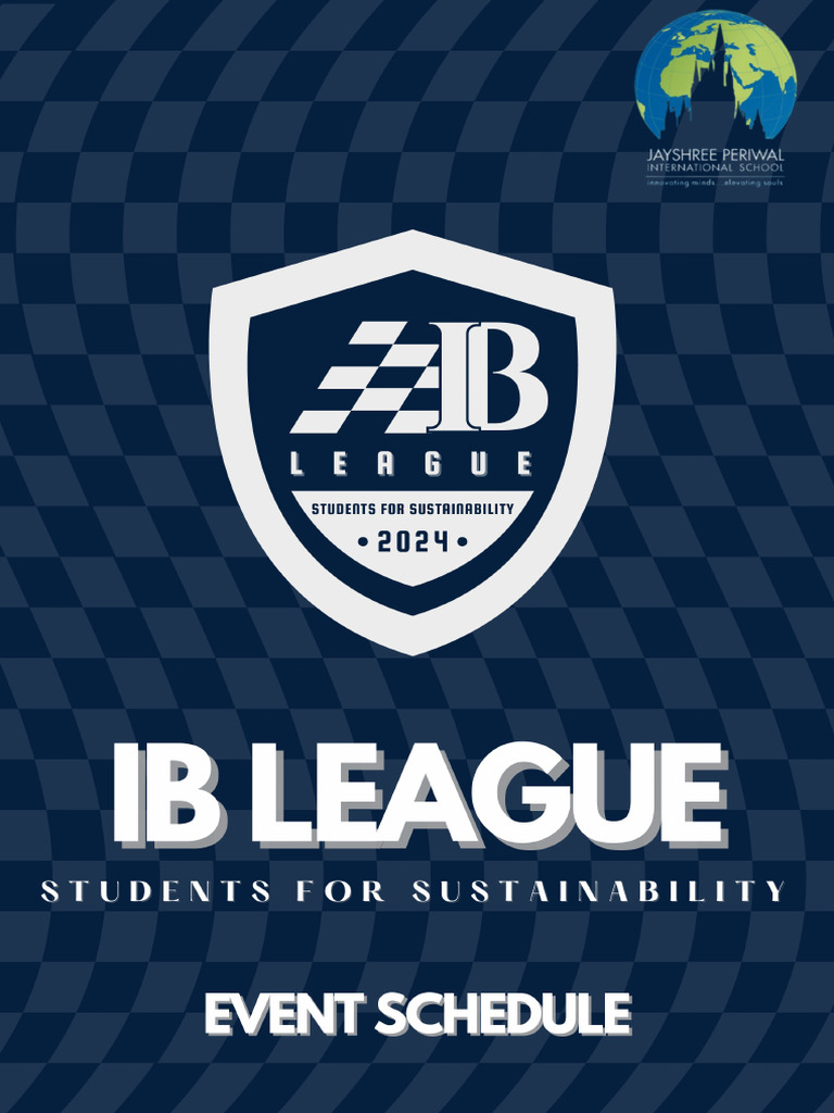 IB League 2024 Schedule 1 | PDF