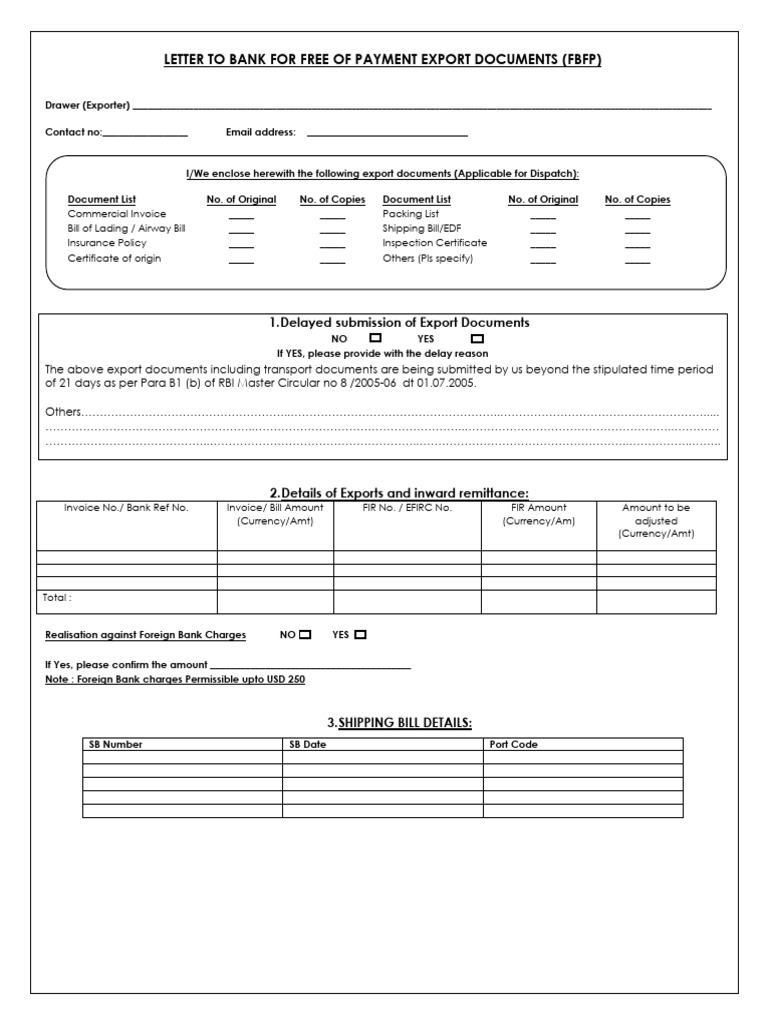 FBFP Application Form With Invoice Reduction | PDF | Banks | Business