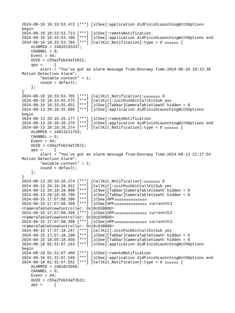 App Debug Log | PDF | Computing | Software