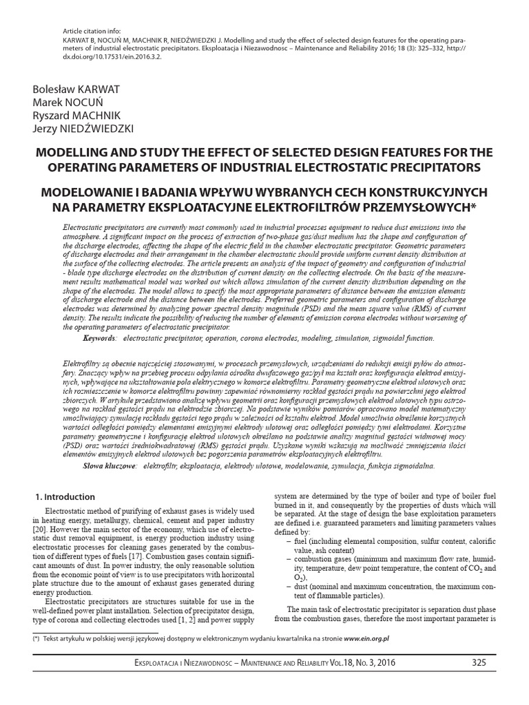 Modelling and Study The Effect of S | PDF | Spectral Density | High Voltage