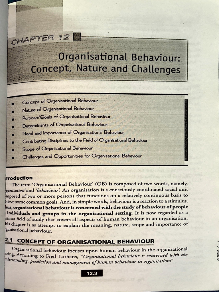 Understanding Organisational Behaviour | PDF | Science | Behavioural ...