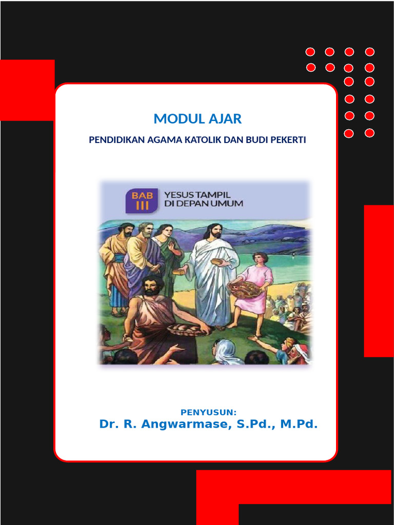 Modul Ajar-Katolik-SD Kelas III BAB 3 Topik 1 | PDF