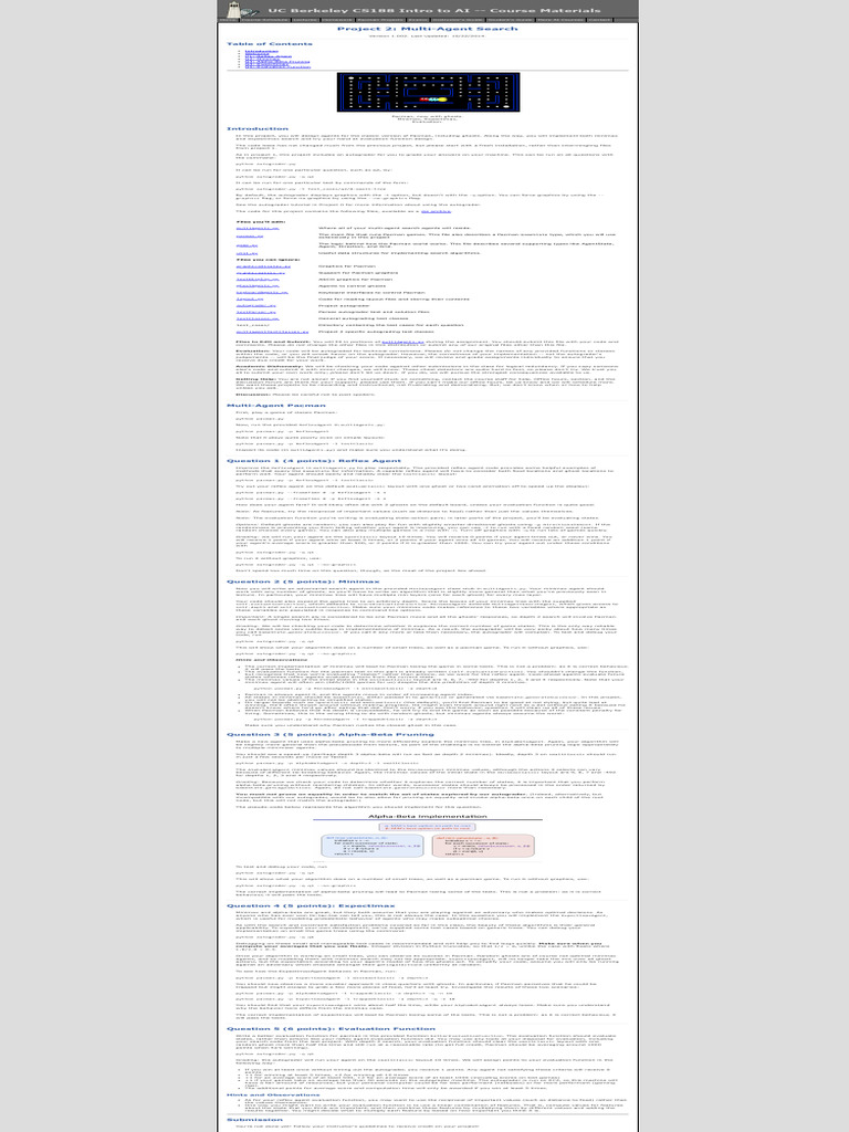 Berkeley AI Materials | PDF | Computing | Computer Programming
