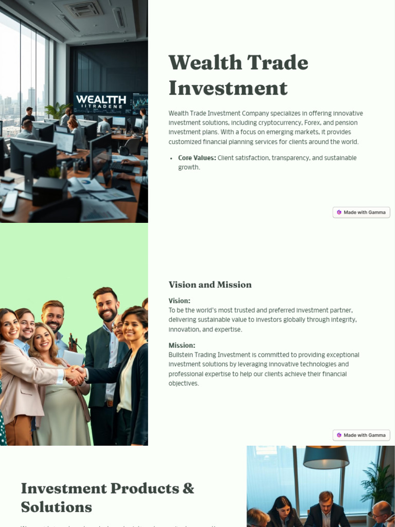 Wealth Trade Investment | PDF | Investing | Cryptocurrency