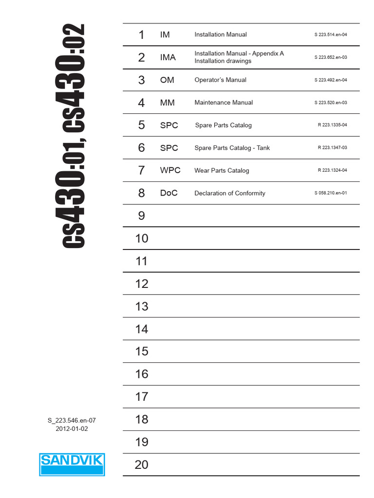 0.contents CS430-01-02 S 223.546.en-07 | PDF