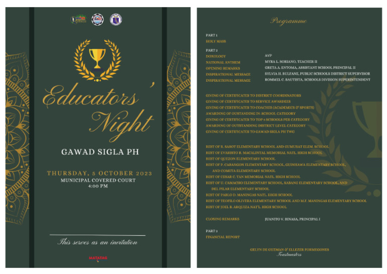 Gawad Sigla Program | PDF
