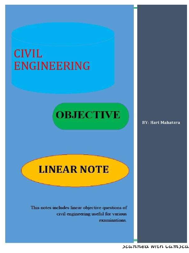 Civil Engineering and Surveying PDF Objective | PDF