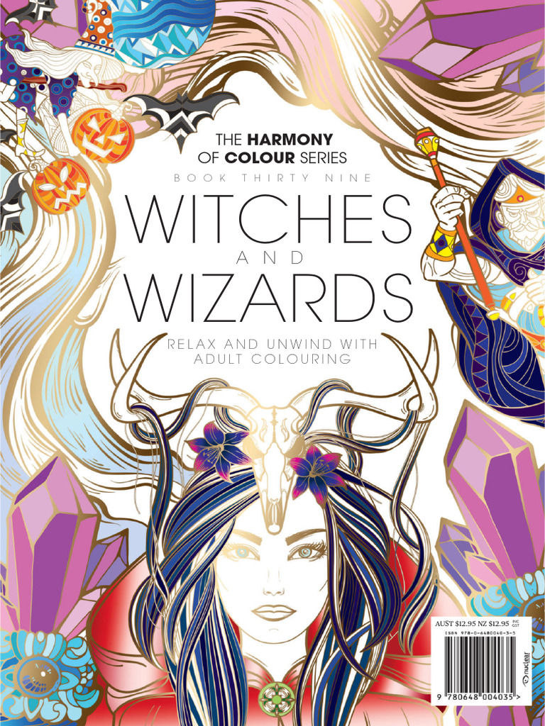 Colouring Book Issue 39 Witches and Wizards | PDF | Magician (Fantasy ...