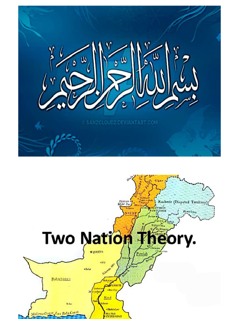 Two Nation Theory | PDF