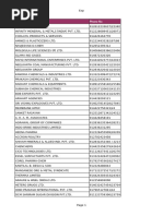 Vapi Industries List | PDF