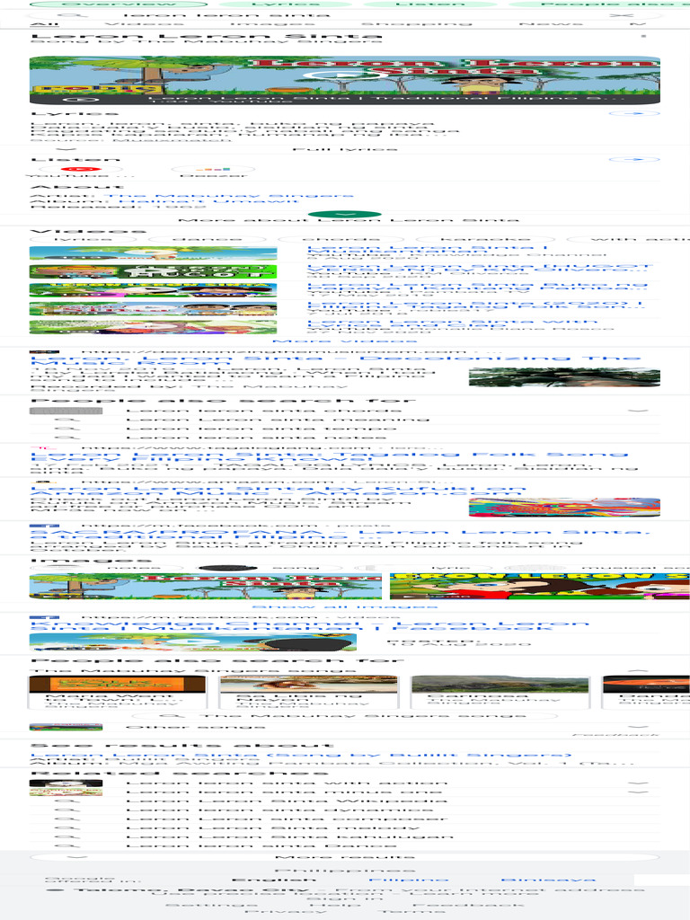 Leron Leron Sinta - Google Search | PDF