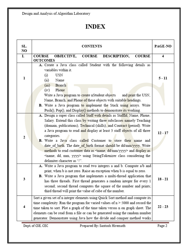 Daa Lab | PDF | Algorithms | Computer Science Daa Lab | PDF | Algorithms | Computer Science