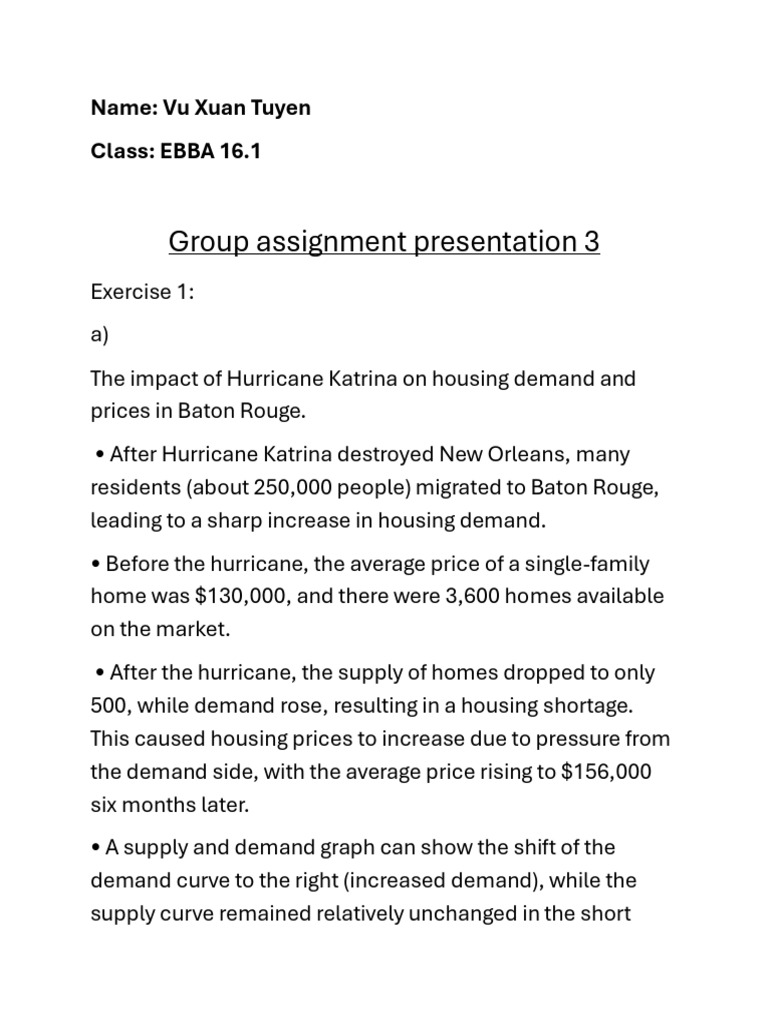Assignment 3 Doned | PDF | Economic Equilibrium | Demand