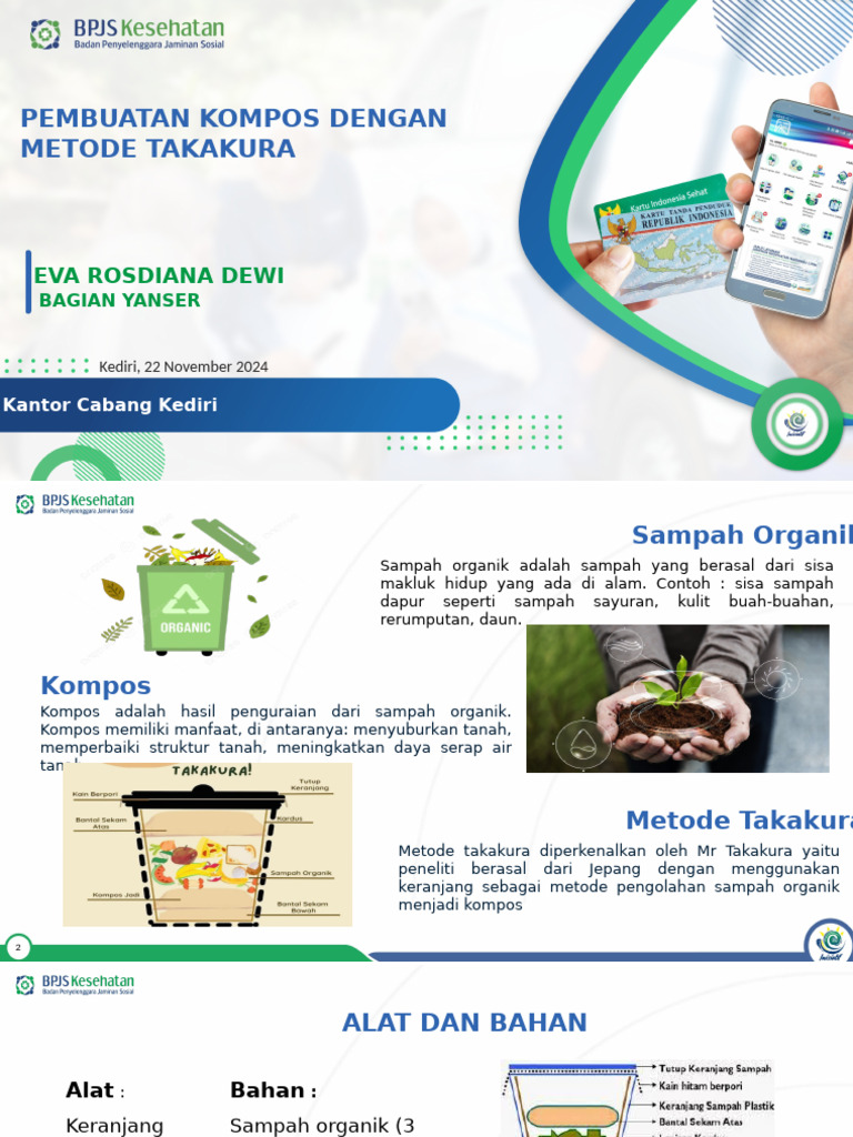 BPS - Pembuatan Kompos Dengan Metode Takakura | PDF