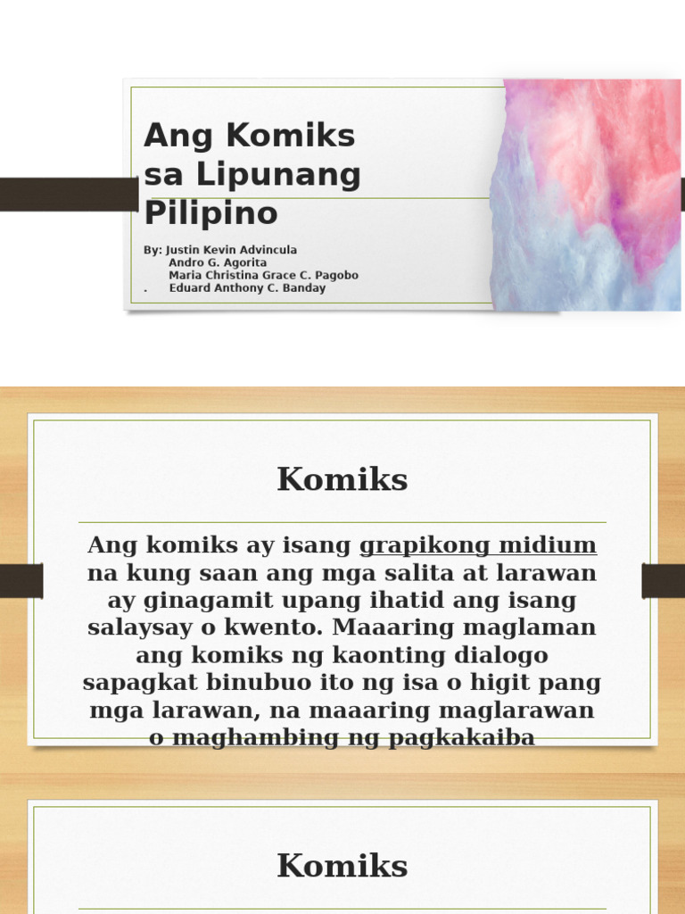 Ang Komiks Sa Lipunang Pilipino | PDF
