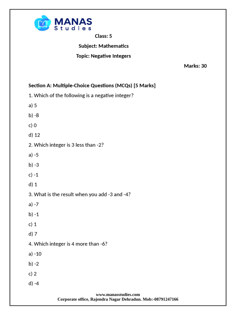 5th Maths | PDF