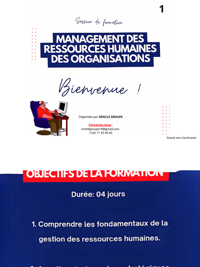 Management Des Ressources Humaines Et Des Organisations | PDF