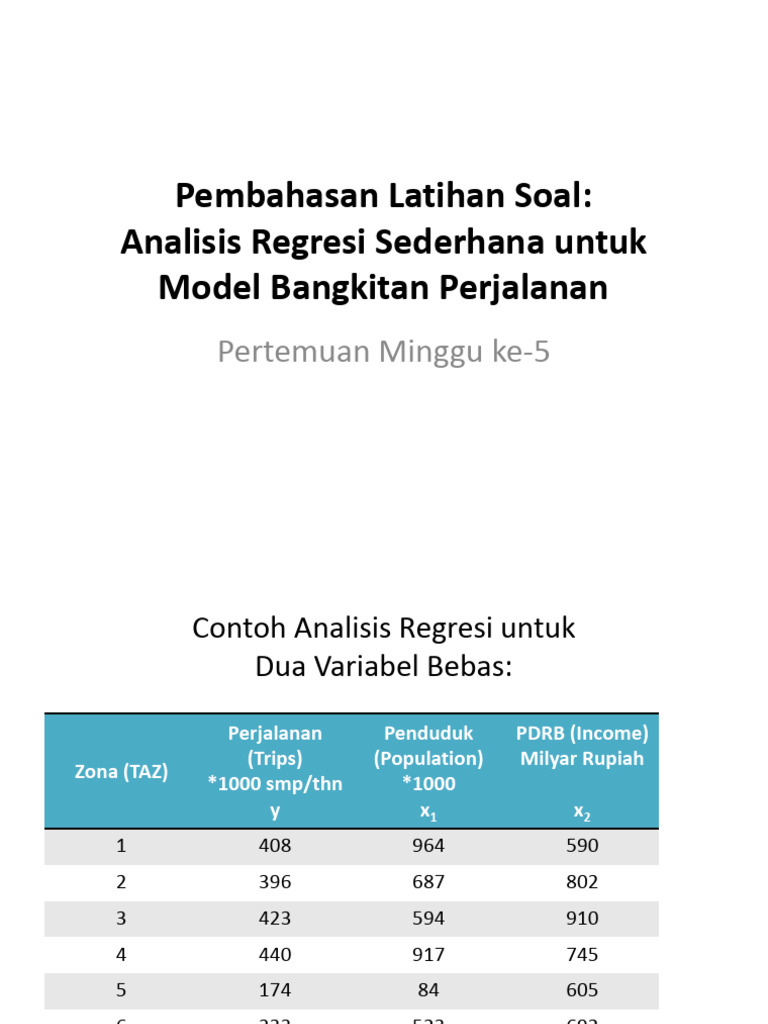 Pembahasan Latihan Soal | PDF