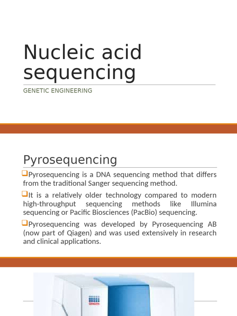 Nucleic Acid Sequencing | PDF | Dna Sequencing | Polymerase Chain Reaction