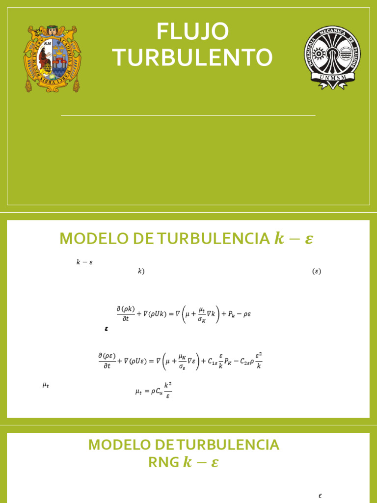 Sexta Clase | PDF | Turbulencia | Viscosidad