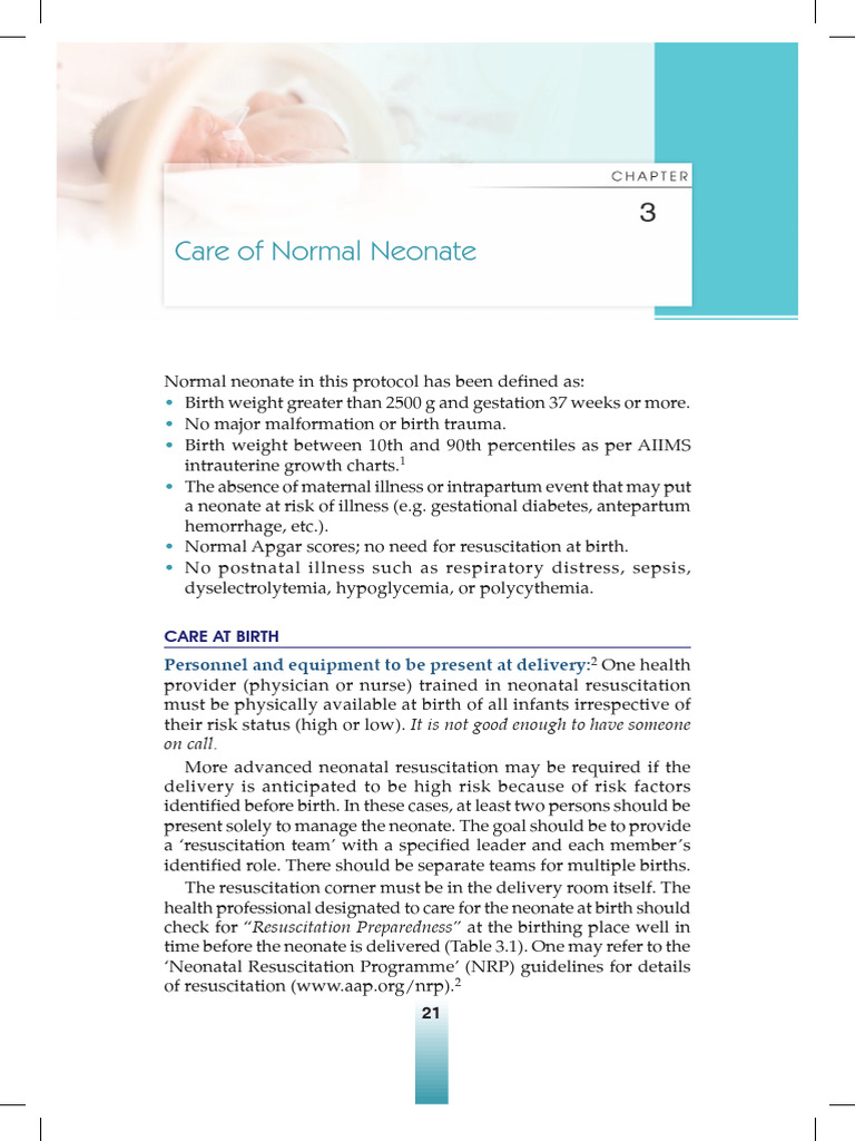 Care-of-Normal-Neonate New | PDF | Breastfeeding | Infants