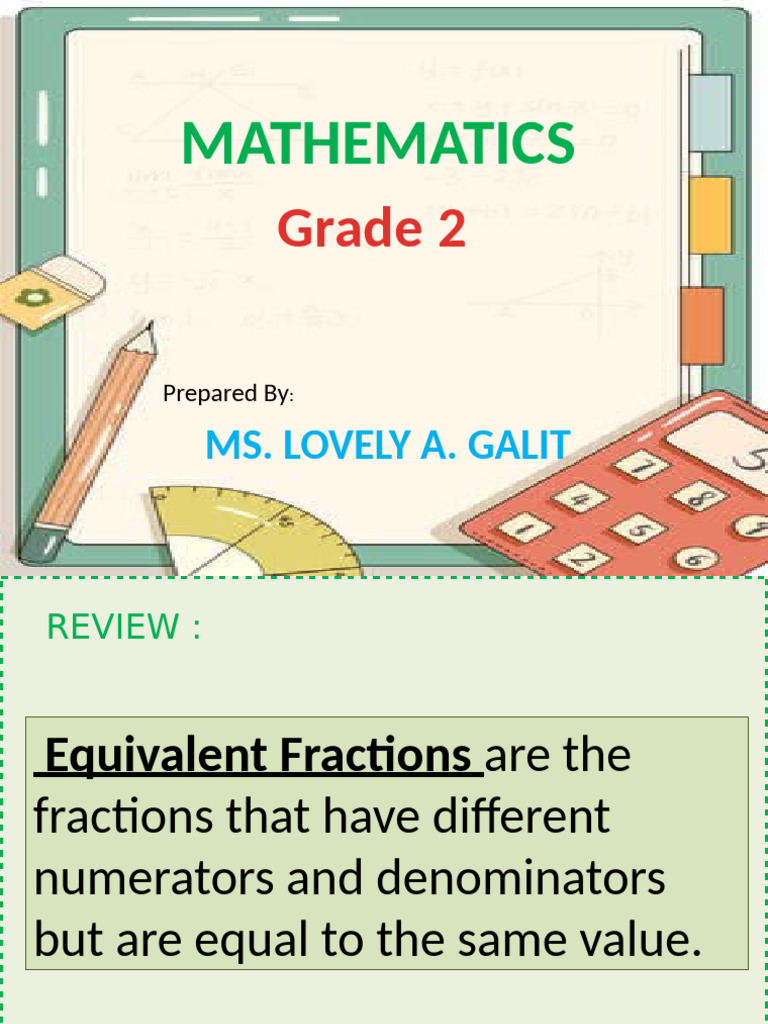 Grade 2 Adding Similar Fraction | PDF