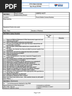 HSE PTW Audit Checklist | PDF | Safety | Business