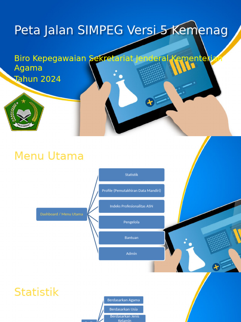 Peta Jalan SIMPEG Kemenag | PDF