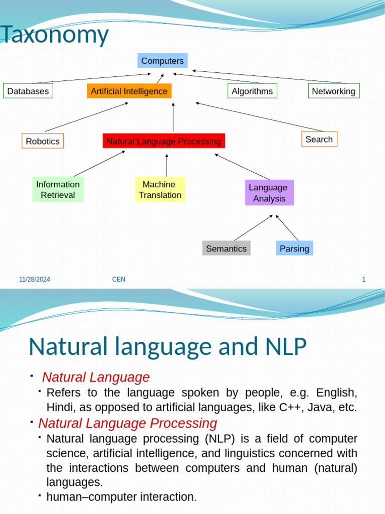 Unit 1 NLP Introduction | PDF | Semantics | Word