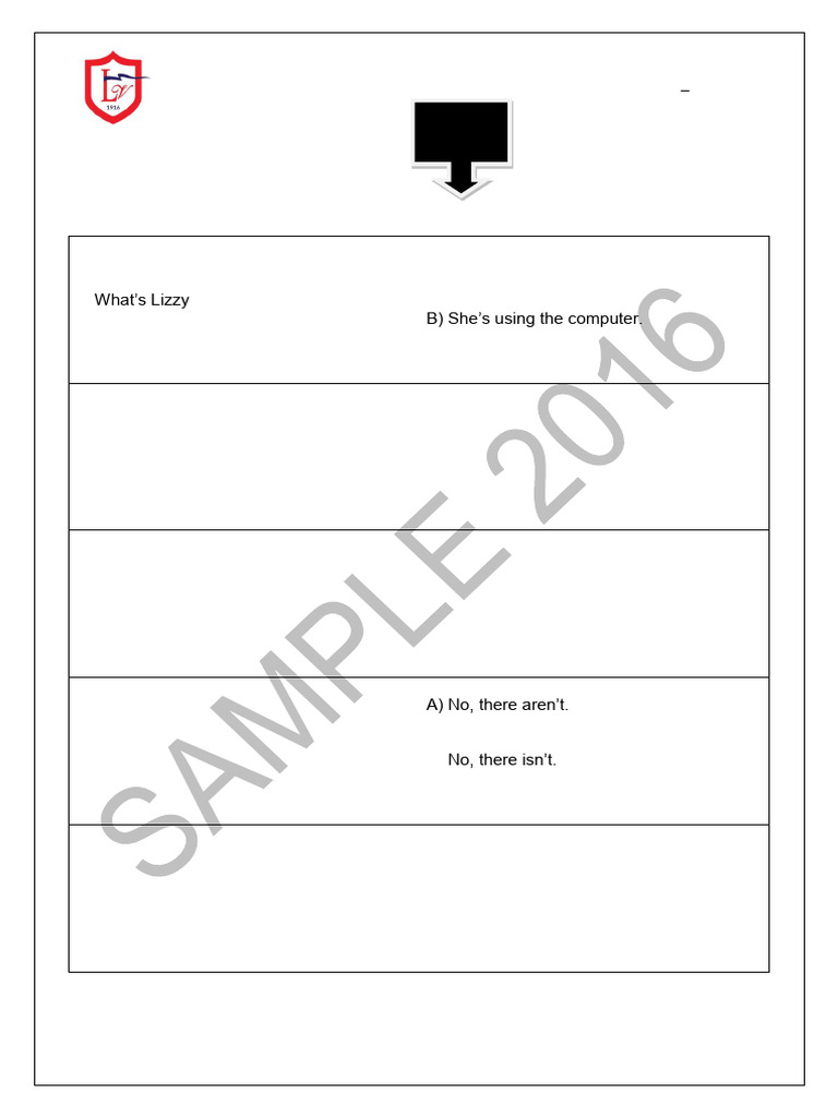 Big English 2 Exam 2016 - 2 | PDF