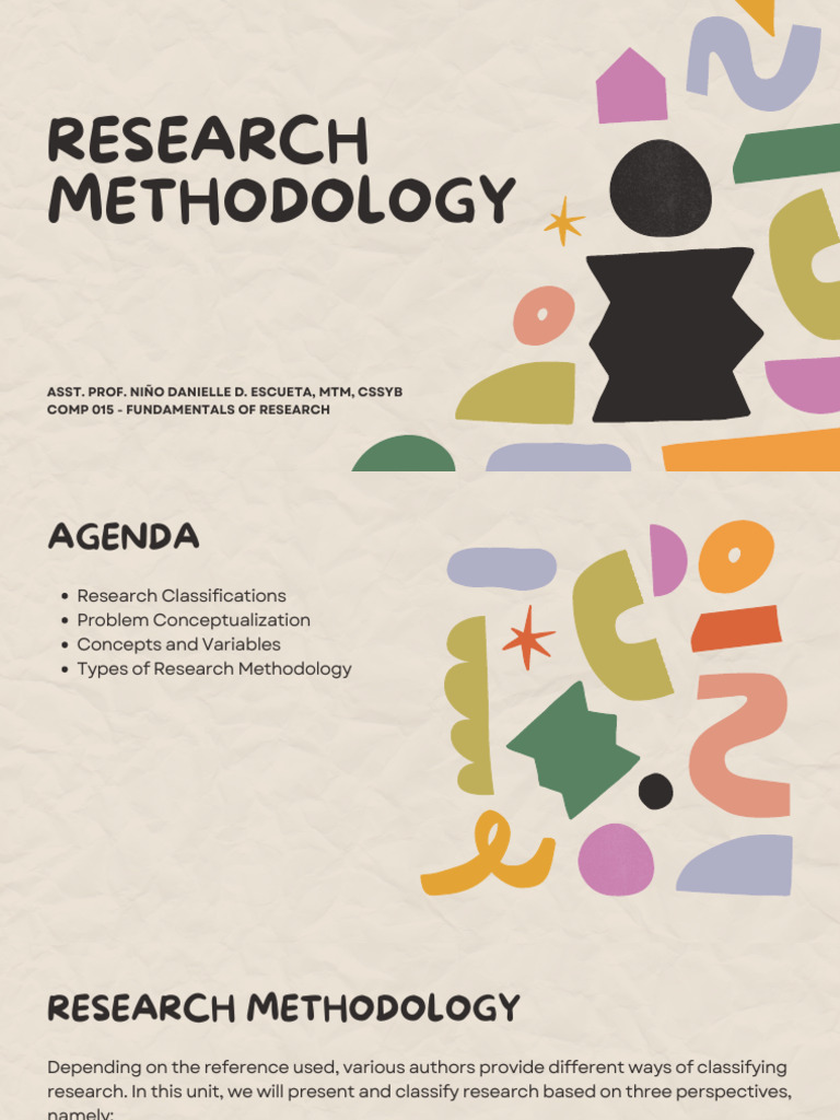 Fundamentals of Research - Topic 3 - Research Methodology | PDF ...