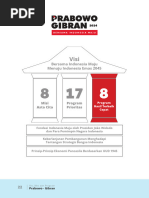 Asta Cita Visi Misi Prabowo Gibran | PDF