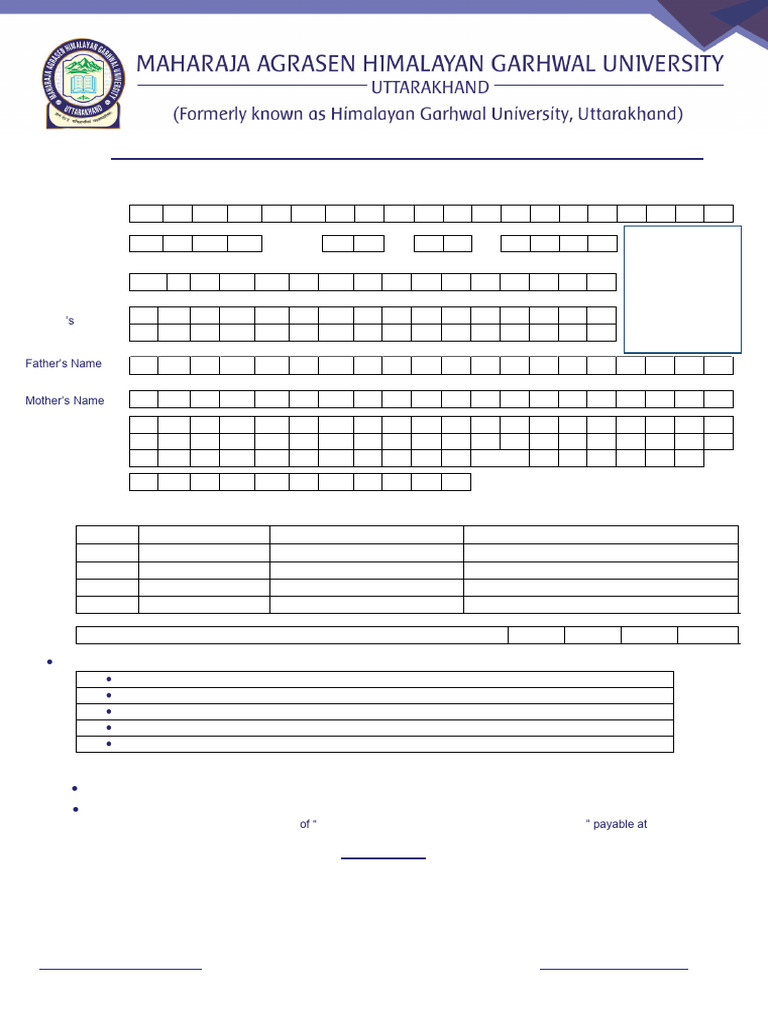 1 Tatkal Application Form Degree | PDF