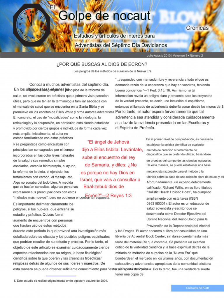 El Dios de Ecrón | PDF | Reflexología | Verdad