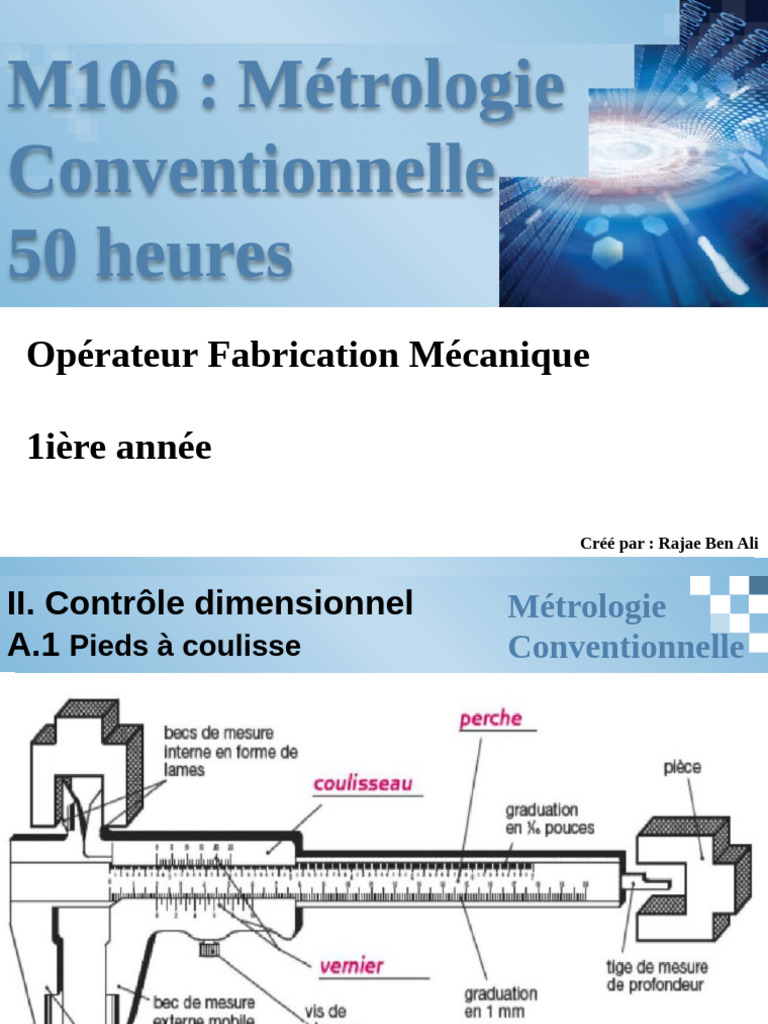 OFM - Metrologie - Exercices | PDF | Métrologie | Longueur