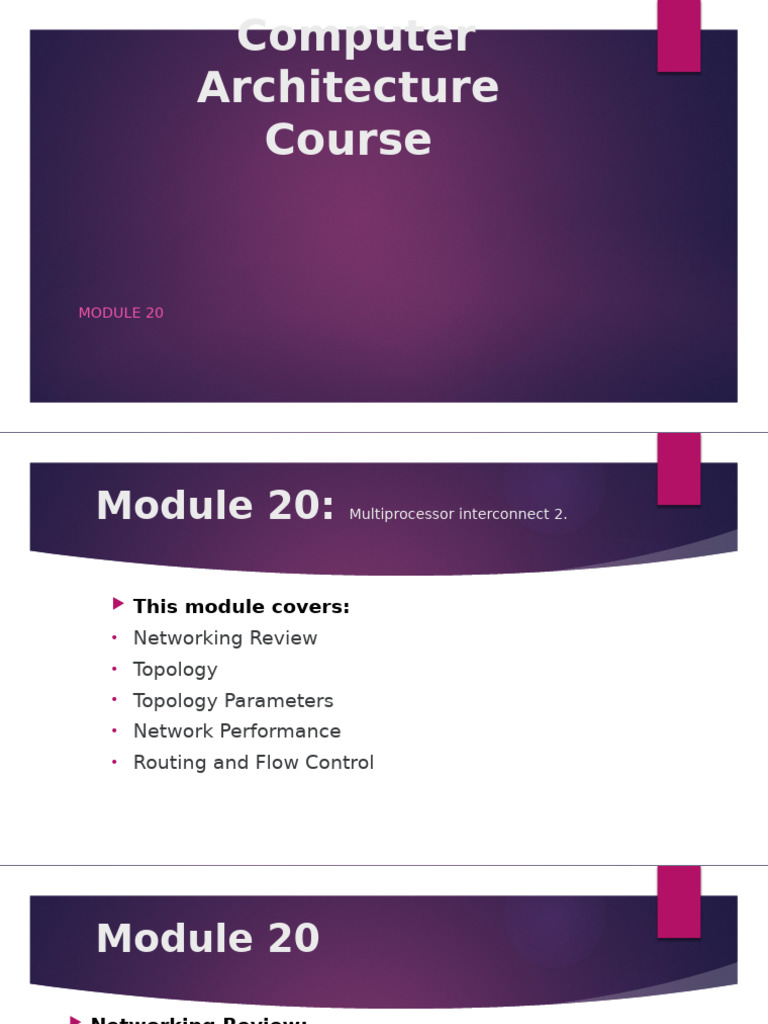 Course 3 Module 20 | PDF | Computer Network | Routing
