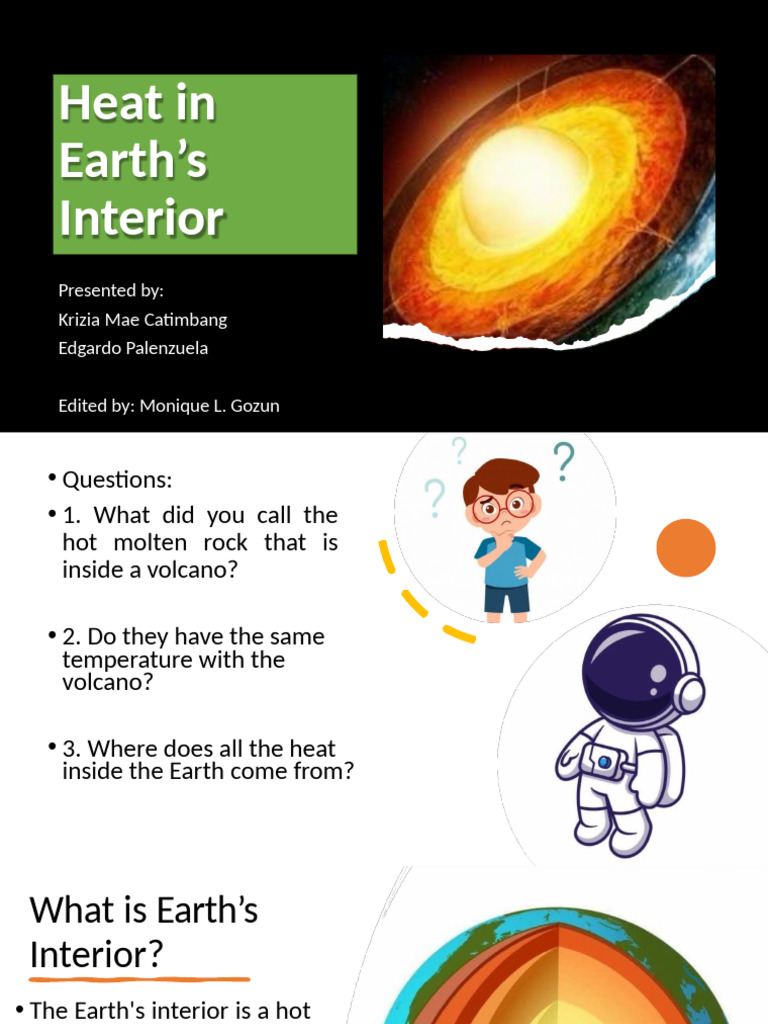 Earths Internal Heat Source | PDF | Earth | Magma
