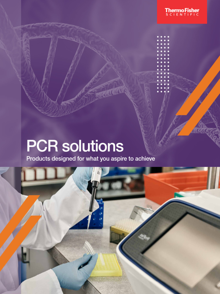 QPCR PCR Solutions Brochure | PDF | Polymerase Chain Reaction | Computing