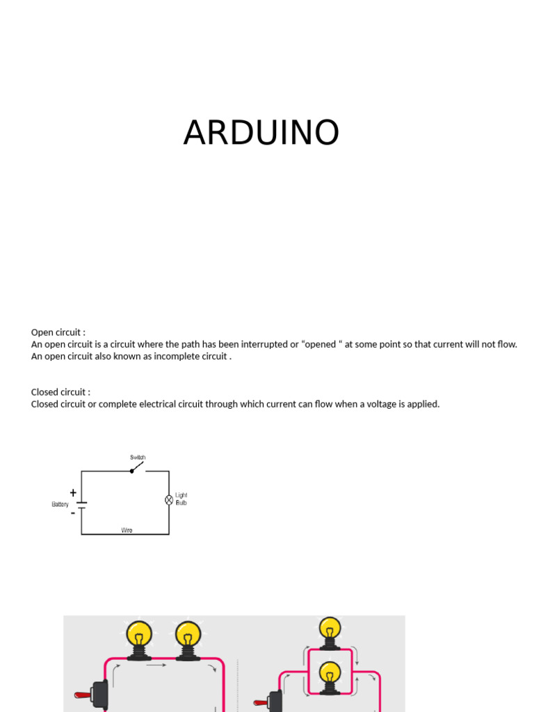 Aurdino | PDF | Series And Parallel Circuits | Electrical Resistance And Conductance