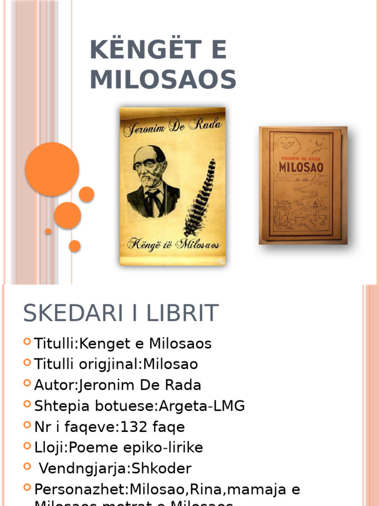 Kenget e Milosaos | PDF