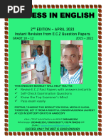 G9 R.E Past Papers and Marking Keys (2015 - 2021) | PDF | Jesus | God