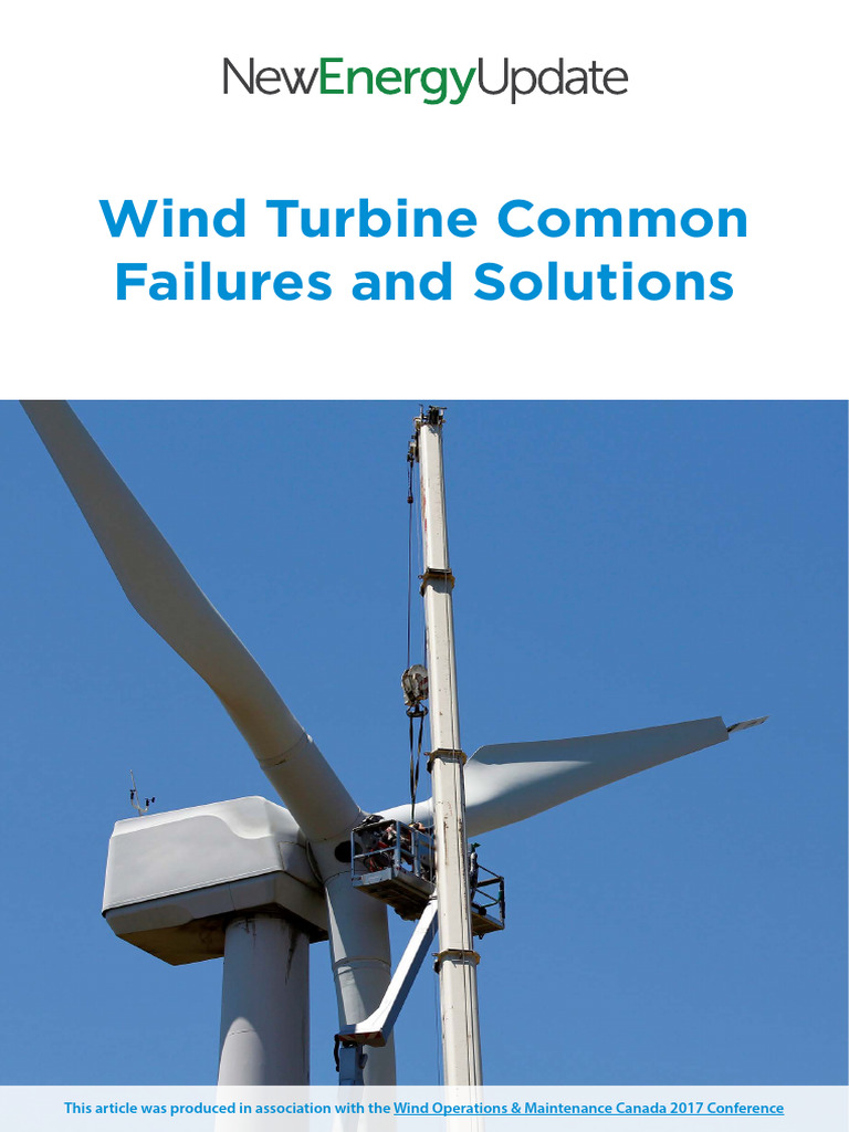 Failures of Wind Turbines | PDF | Bearing (Mechanical) | Space Shuttle ...