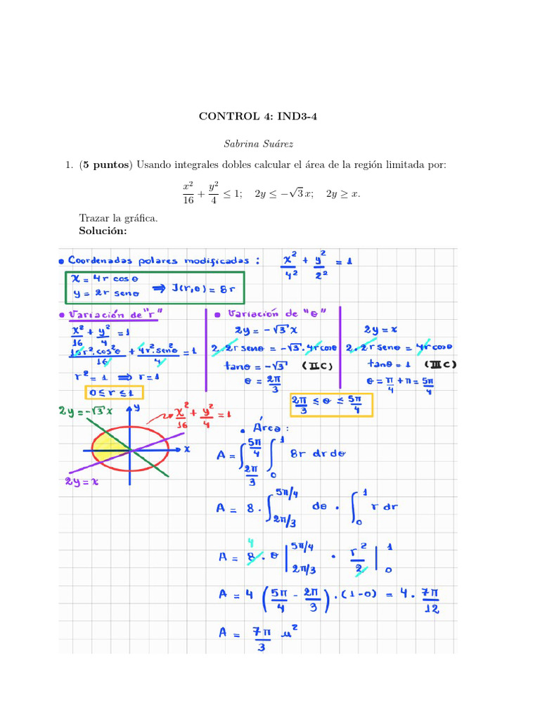Control 4 - IND3-4 | PDF