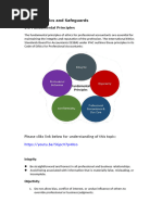 ICAEW Code of Ethics Parts 1 To 3 Overview | PDF