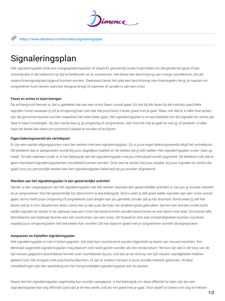 Signal e Rings Plan | PDF