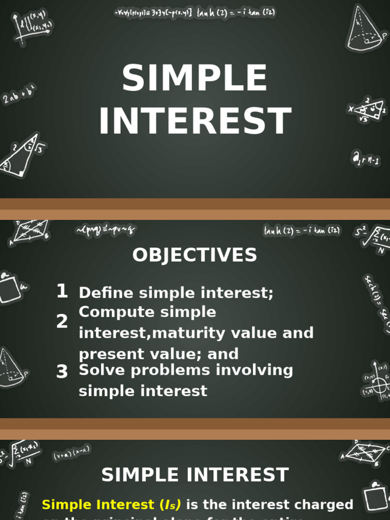 Simple Interest | PDF